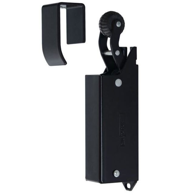 Dictator deuropvanger type 1400 N20 zwart | Online Deurbeslagshop