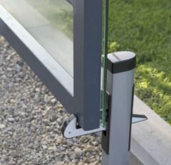 LOCINOX aluminium poortvergrendeling, hoogte 500 mm | Online Deurbeslagshop