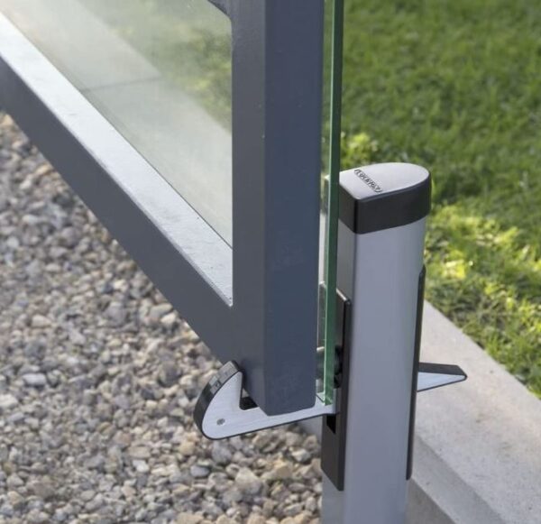 LOCINOX aluminium poortvergrendeling, hoogte 500 mm | Online Deurbeslagshop
