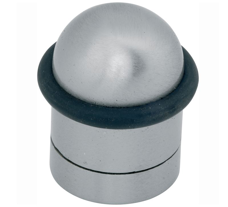 Deurstopper rond Ø32mm mat nikkel ongelakt | Online Deurbeslagshop