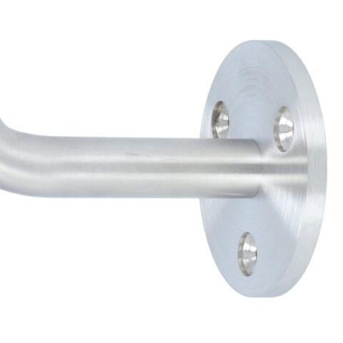 Leuninghouder opschroevend hol zadel rvs | Online Deurbeslagshop