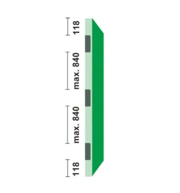 AXA veiligheidsscharnier Titan 89x89 SKG3 zwart | Online Deurbeslagshop