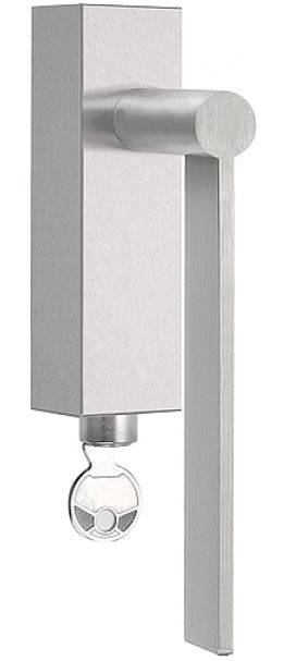 Draaikiepgarnituur EGDKLOCK EGDK links mat rvs | Online Deurbeslagshop