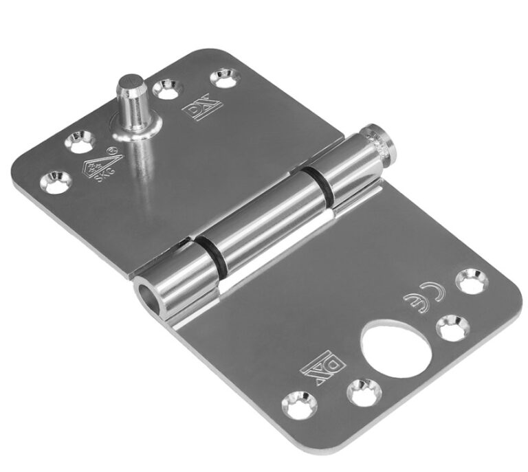 Nylon glijlagerscharnier doorgezette knoop ronde hoeken 89x150 mm staal ...