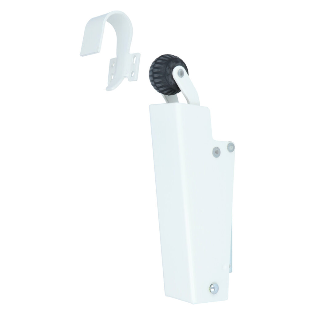 Dictator deuropvanger type 1600 N50 haak 1011 wit | Online Deurbeslagshop