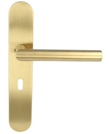 Deurklink op schild SL56 BASICS LBII-19P13N56 PVD mat goud | Online ...