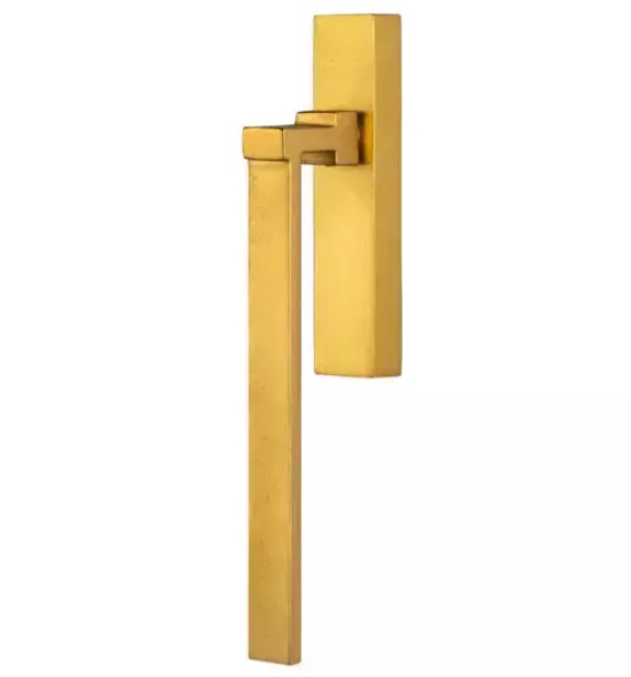 Hef/schuifdeurbeslag Jolie Anvil blind antiek goud | Online Deurbeslagshop